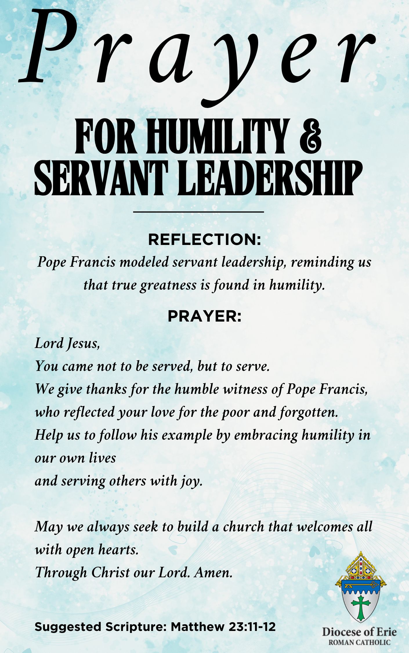 The Roman Catholic Diocese of Erie, Pa.