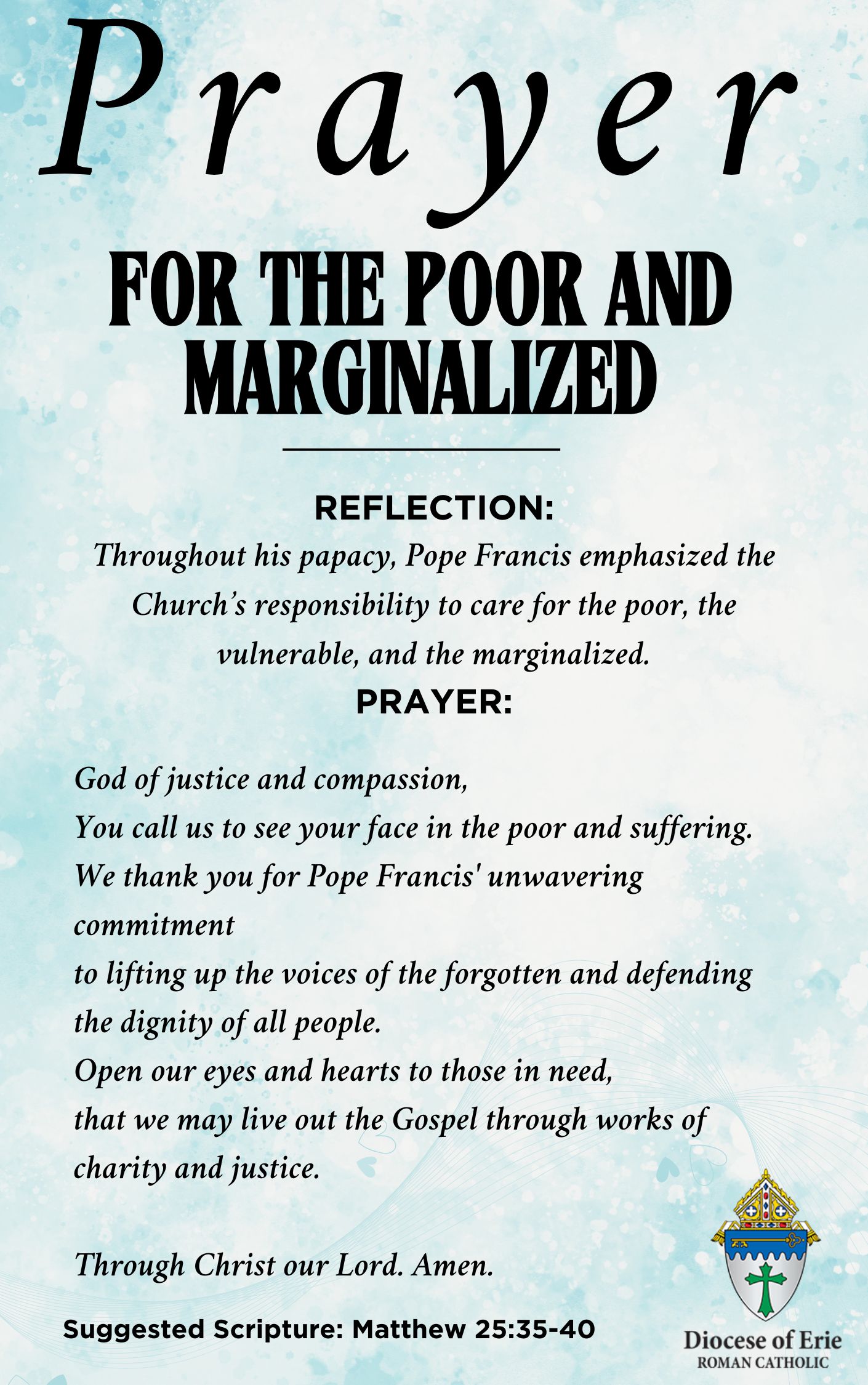 The Roman Catholic Diocese of Erie, Pa.